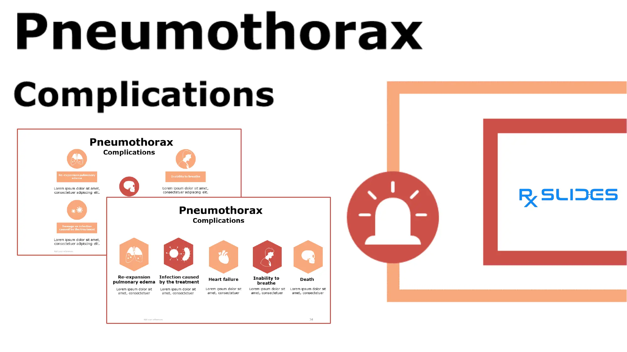 Download Pneumothorax PowerPoint Template| RxSlides